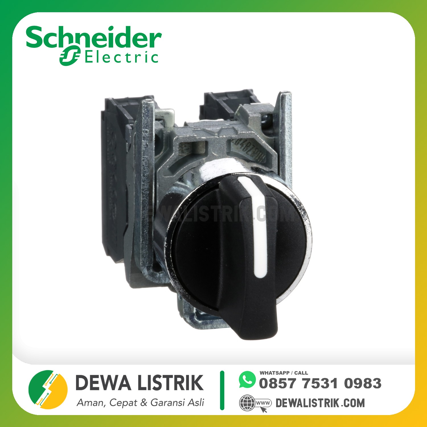 [ XB4BD33 ] SELECTOR SWITCH 3 POSISI STAY | Dewa Listrik
