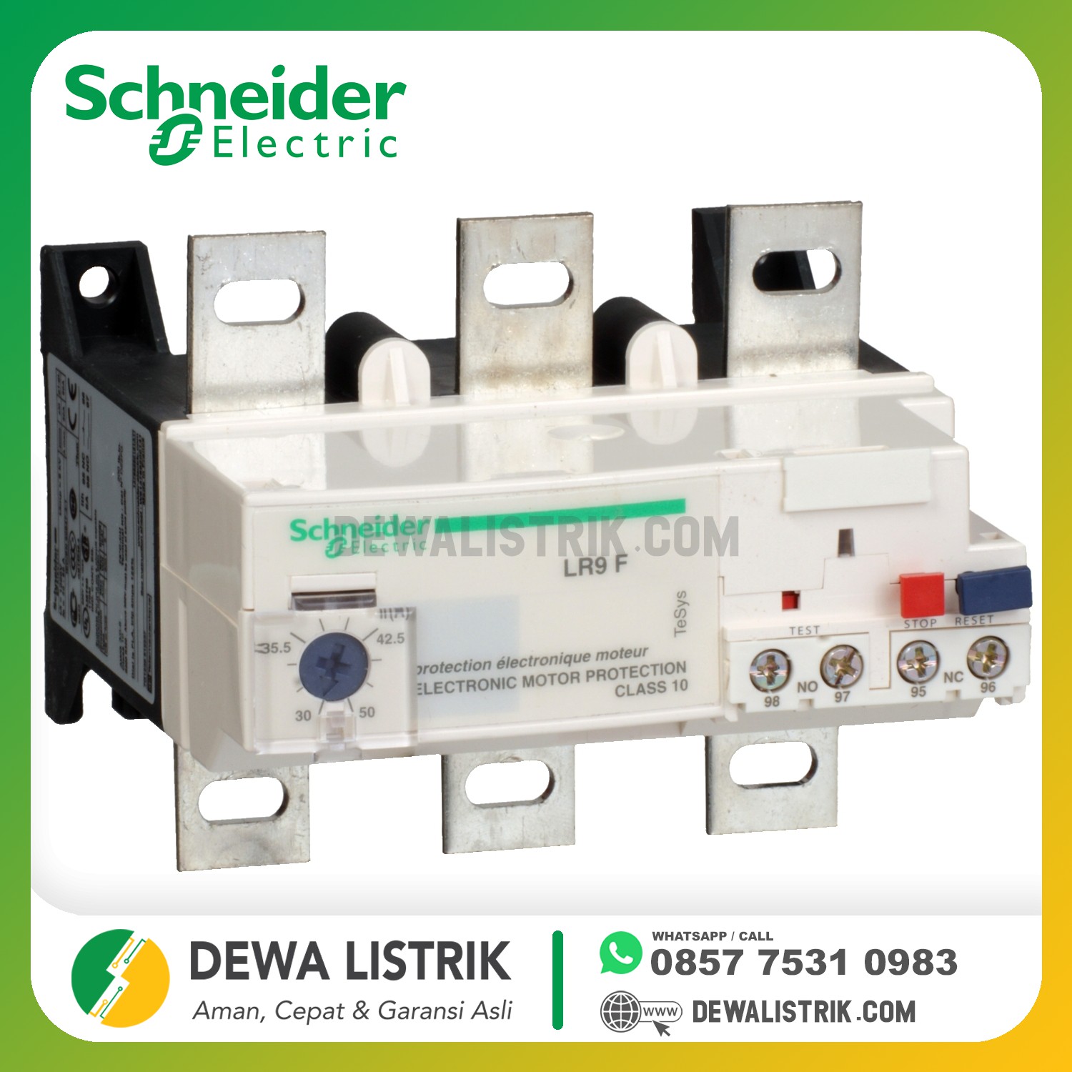 [ LR9F5369 ] THERMAL OVERLOAD RELAY | Dewa Listrik
