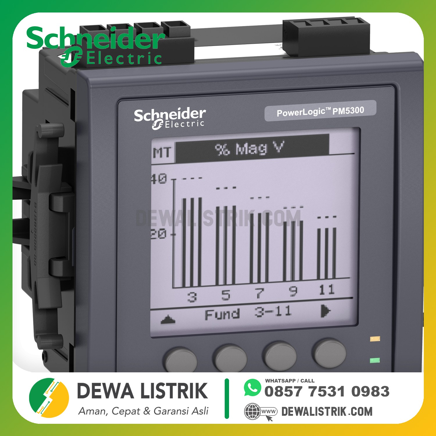 [ METSEPM5330 ] Power Meter PM5330 Modbus RS-485 Acc 0.5S Multi Tariff ...